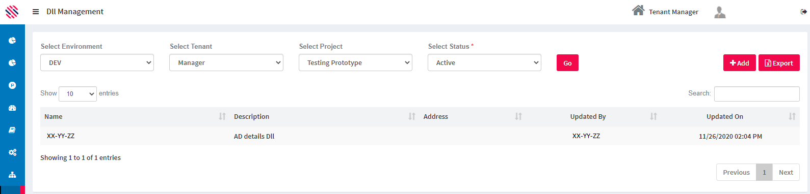 What is DLL management and how to insert the binary links? | Robility Docs